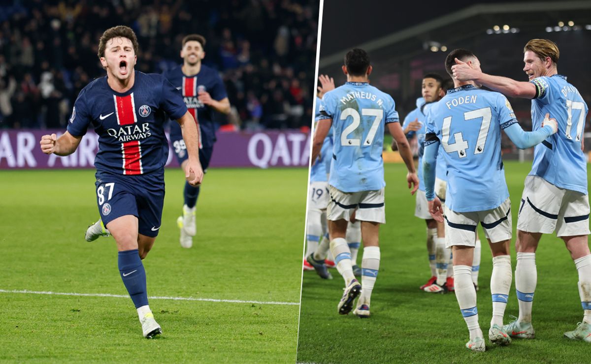 Las alineaciones de PSG vs. Manchester City por la UEFA Champions League - Bolavip Mexico