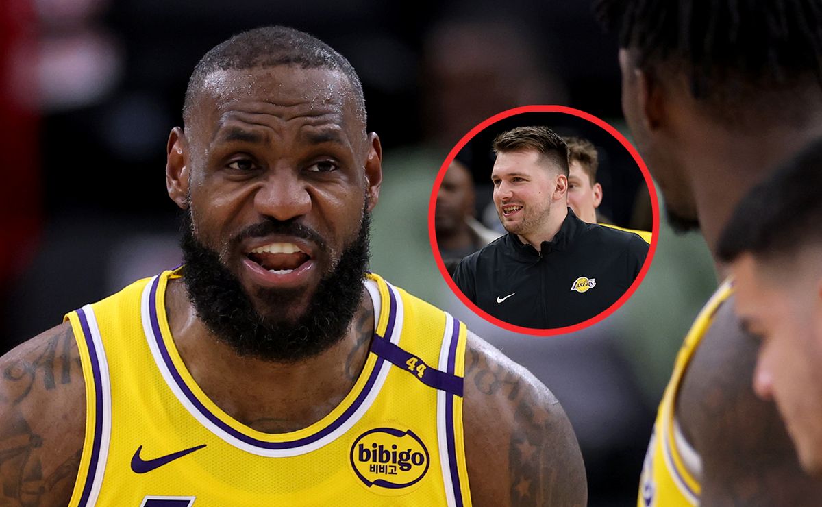 El primer mensaje público de LeBron James a Luka Doncic en pleno ...