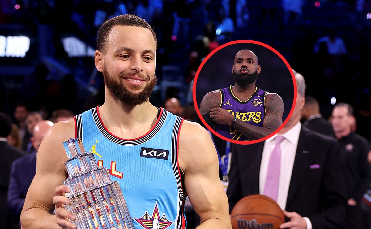 Stephen Curry le envía un claro mensaje a LeBron James después de ganar el MVP del NBA All-Star ...