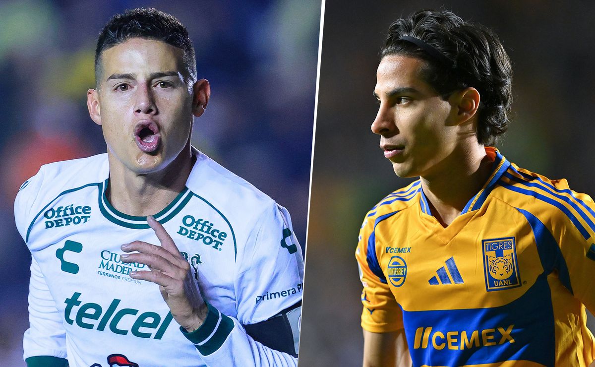 Las alineaciones de Club León vs. Tigres UANL por el Clausura 2025 de ...