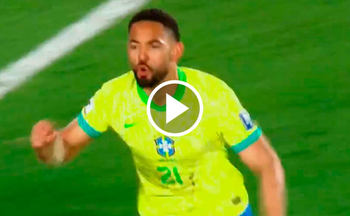 ¡Se lo gritó a la afición! Matheus Cunha y el gol del 1-2 de Brasil ...