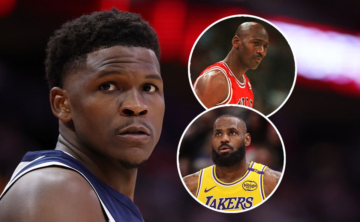 Ni Jordan ni LeBron: Anthony Edwards eligió al GOAT de la NBA - Bolavip ...