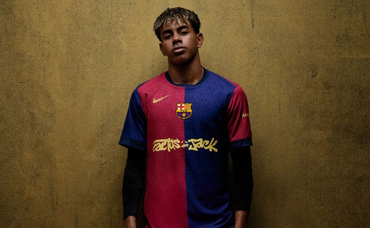 La playera exclusiva de Barcelona ante Real Madrid por LaLiga