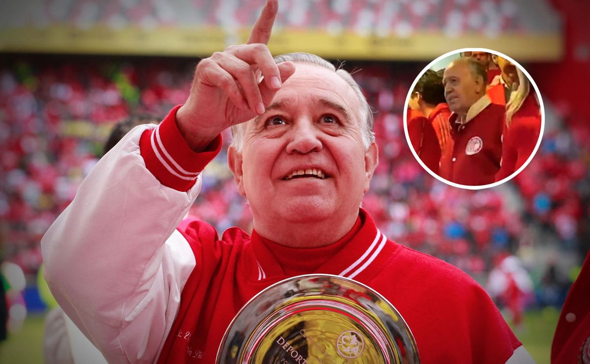 El cántico de Valentín Diez en la clasificación de Toluca ante Rayados