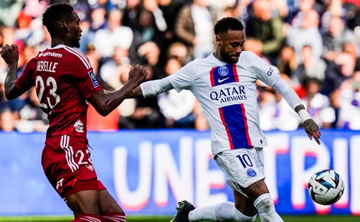 Con golazo de Neymar, PSG ganó con lo justo al Stade Brestois por la ...