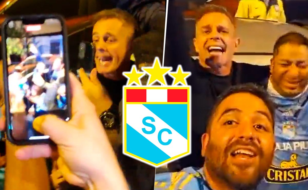 Total descontrol: Julinho enloqueció por triunfo de Cristal, festejó con la barra y realizó ...