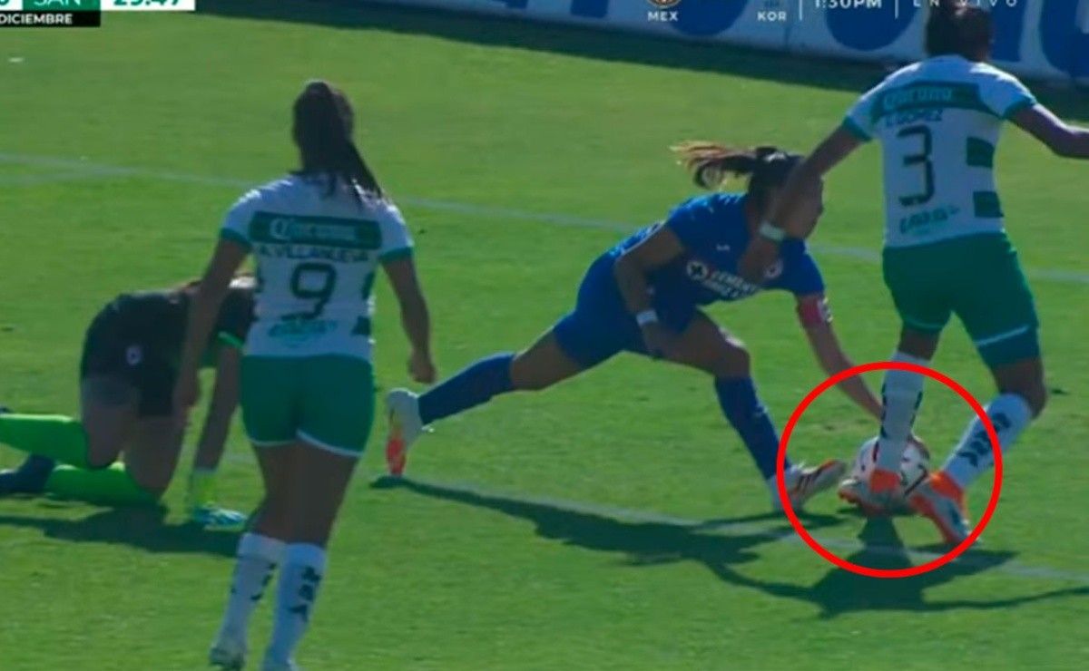 VIDEO: La grosera mano que le perdonan a Cruz Azul en la Liga MX ...