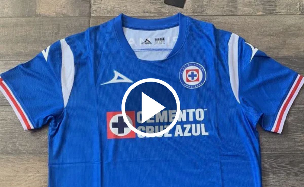 ¿La definitiva? Video revela con detalles la playera de Cruz Azul con ...