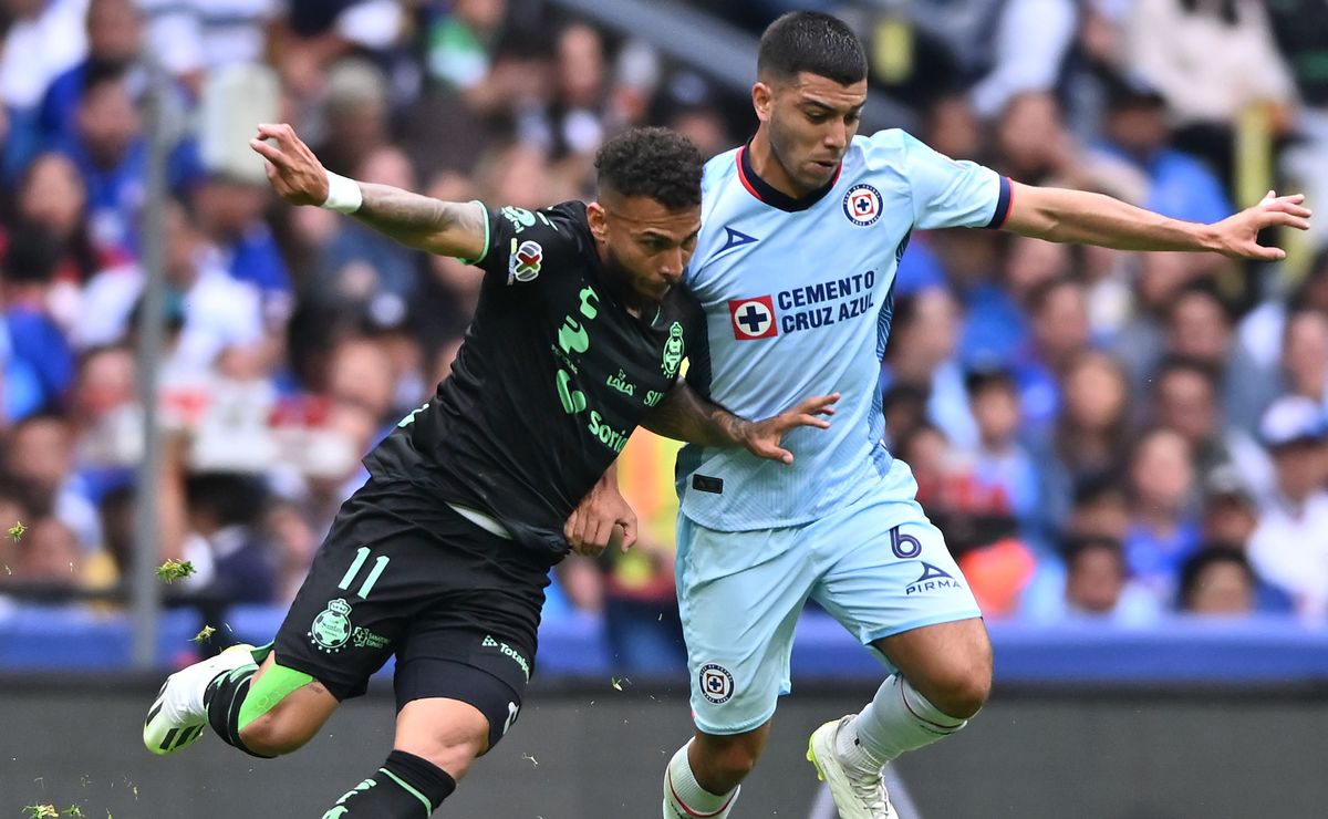 Apertura 2023: Cruz Azul vs. Santos Laguna, goles, resumen, polémicas y ...
