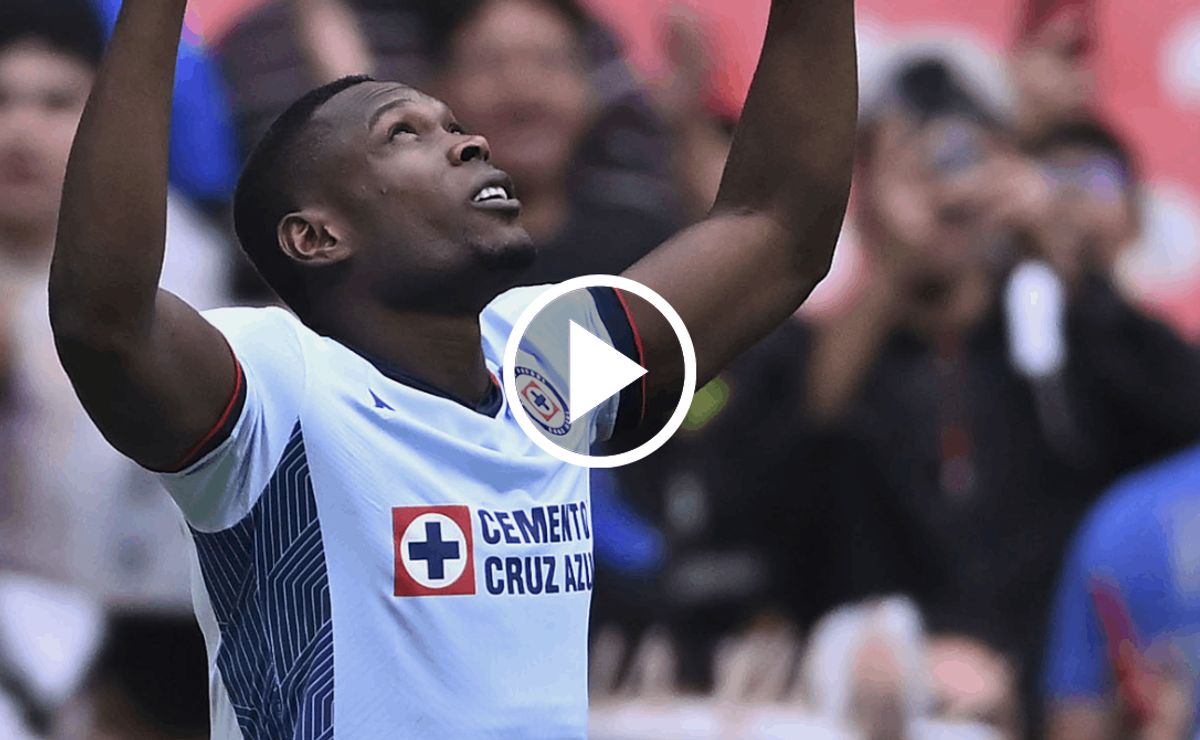 Diber Cambindo se estrena con un golazo en Cruz Azul ante Santos Laguna - Vamos Azul