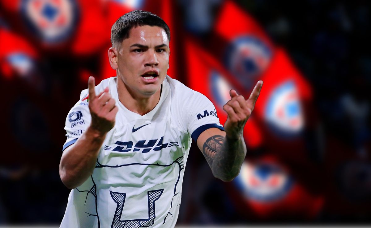 El Toro Fernández, goleador de los Pumas, en la mira de Cruz Azul