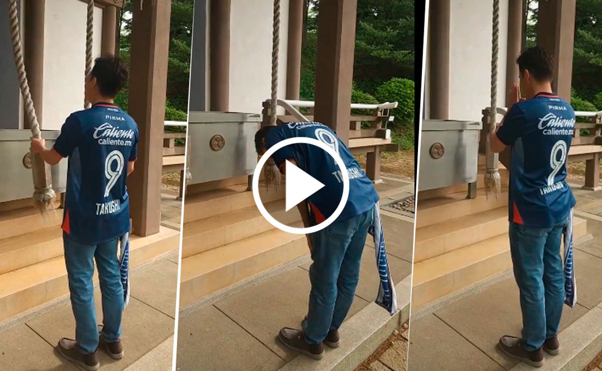 Takushi, aficionado japonés repite el ritual de la novena para que Cruz ...