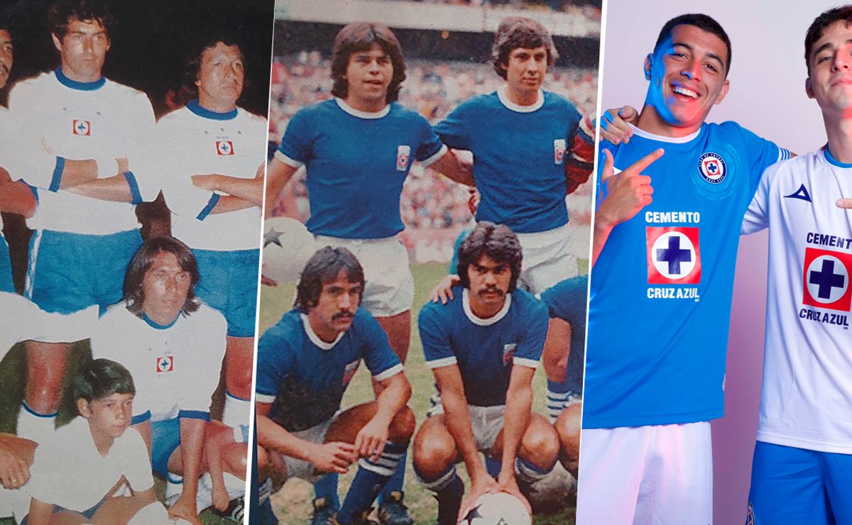 Cruz Azul volvió con Pirma a su combinación tradicional de uniforme ...