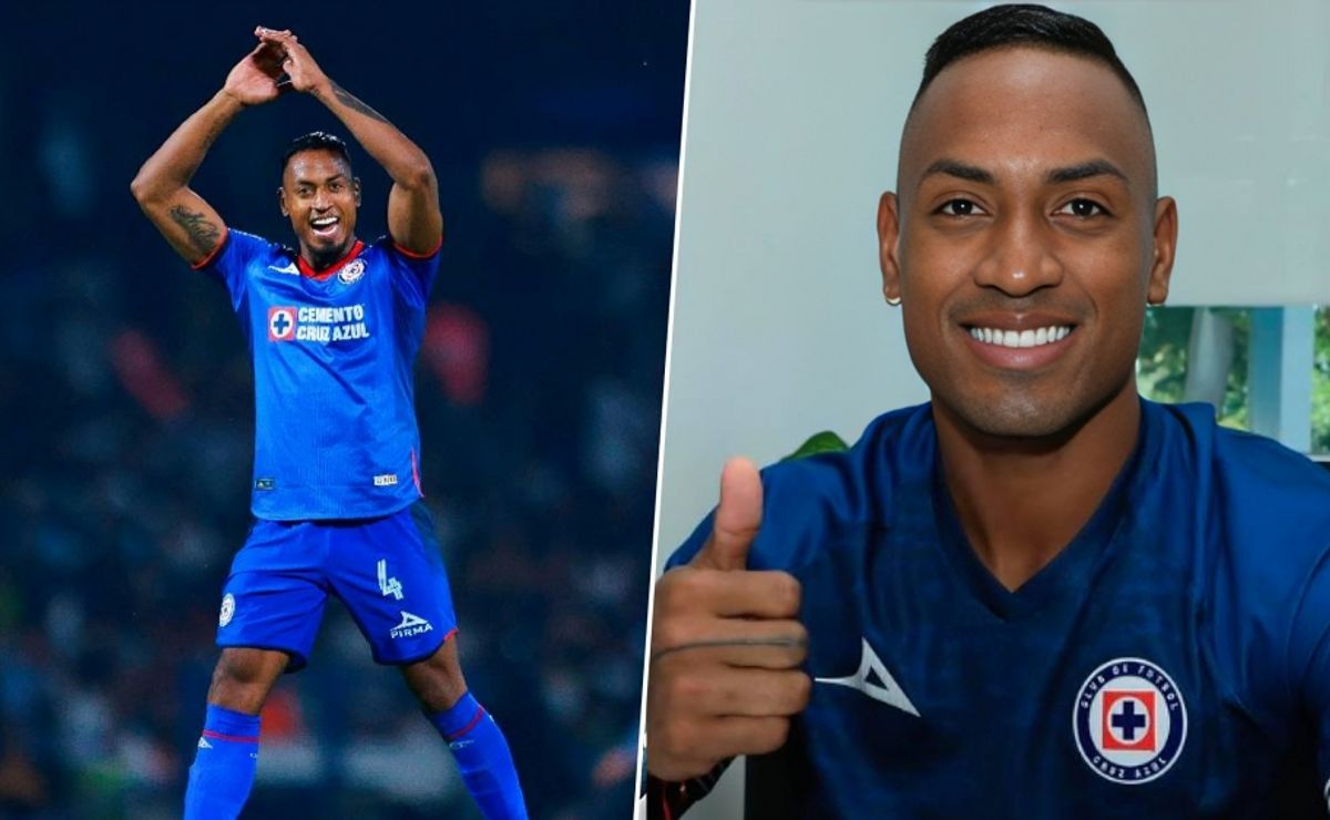 Willer Ditta y toda su felicidad tras renovar en Cruz Azul - Vamos Azul