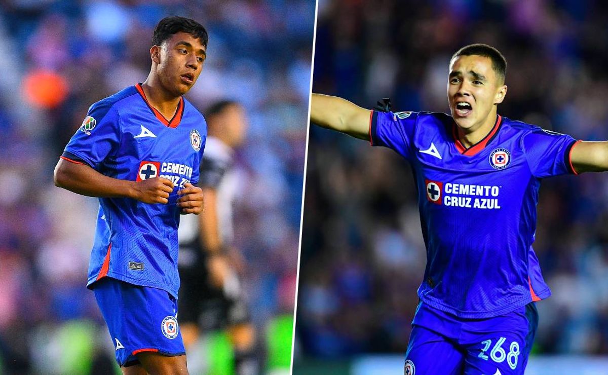 Los jugadores de Cruz Azul para cumplir la regla de menores - Vamos Azul