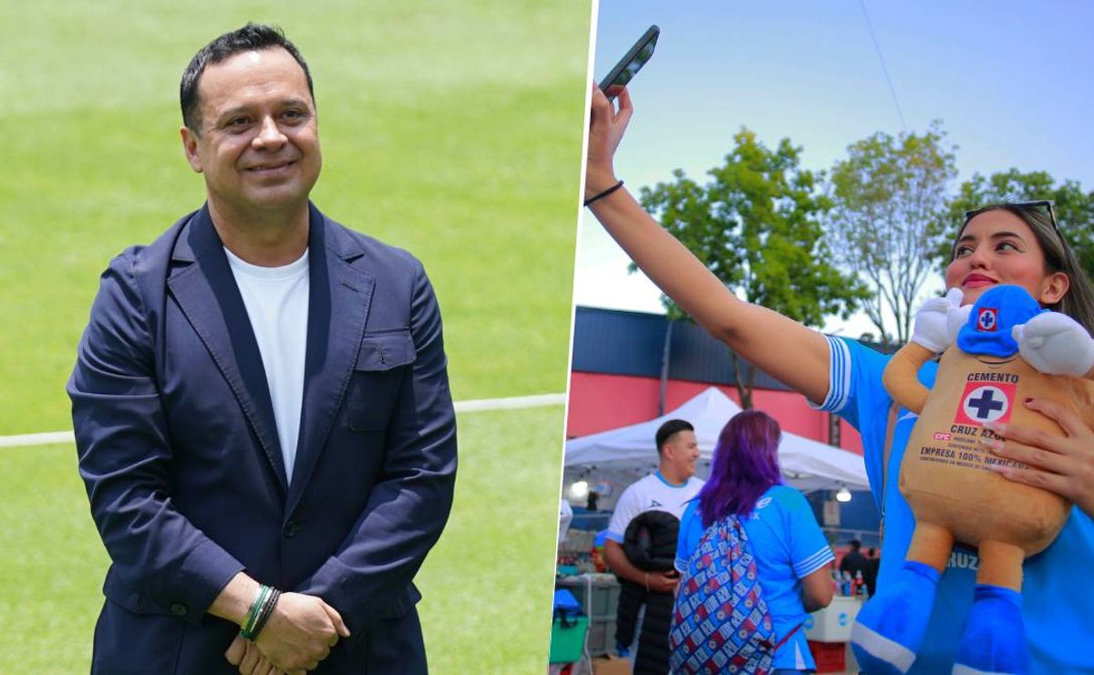 Víctor Velázquez le entregó un premio a la afición de Cruz Azul - Vamos ...