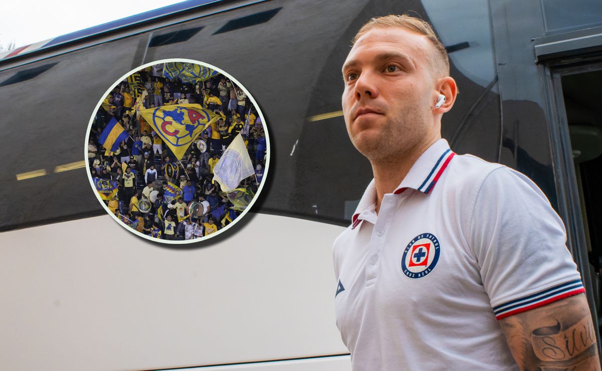 "Queremos a Rotondi": afición de América se mofa del crack de Cruz Azul