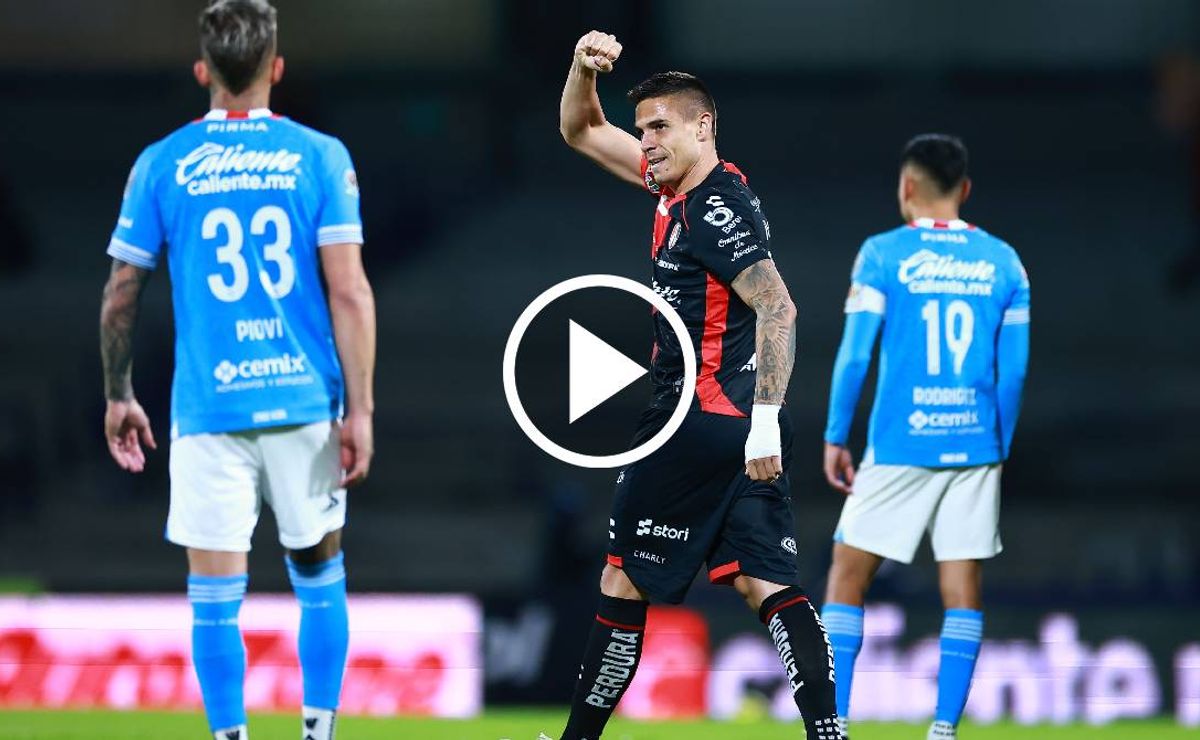 Cruz Azul 1-1 Atlas: goles, videos y resumen de la jornada 1 del clausura