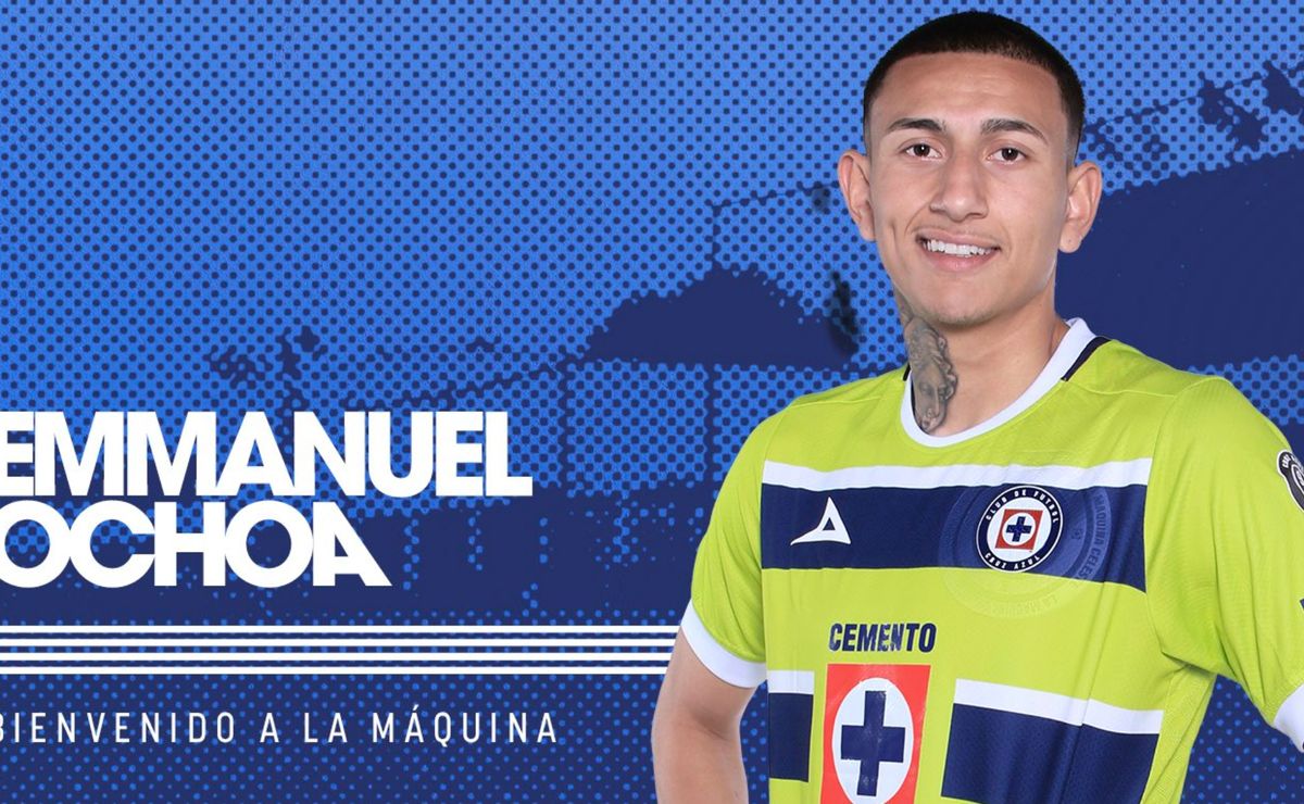Cruz Azul presentó oficialmente a Emmanuel Ochoa, el "nuevo" Mier