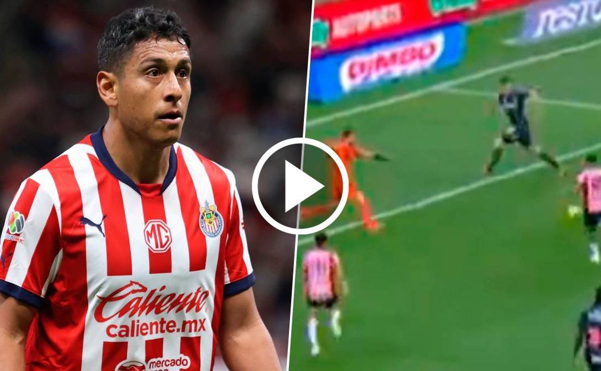 El increíble oso de Luis Romo que lamentó todo Chivas