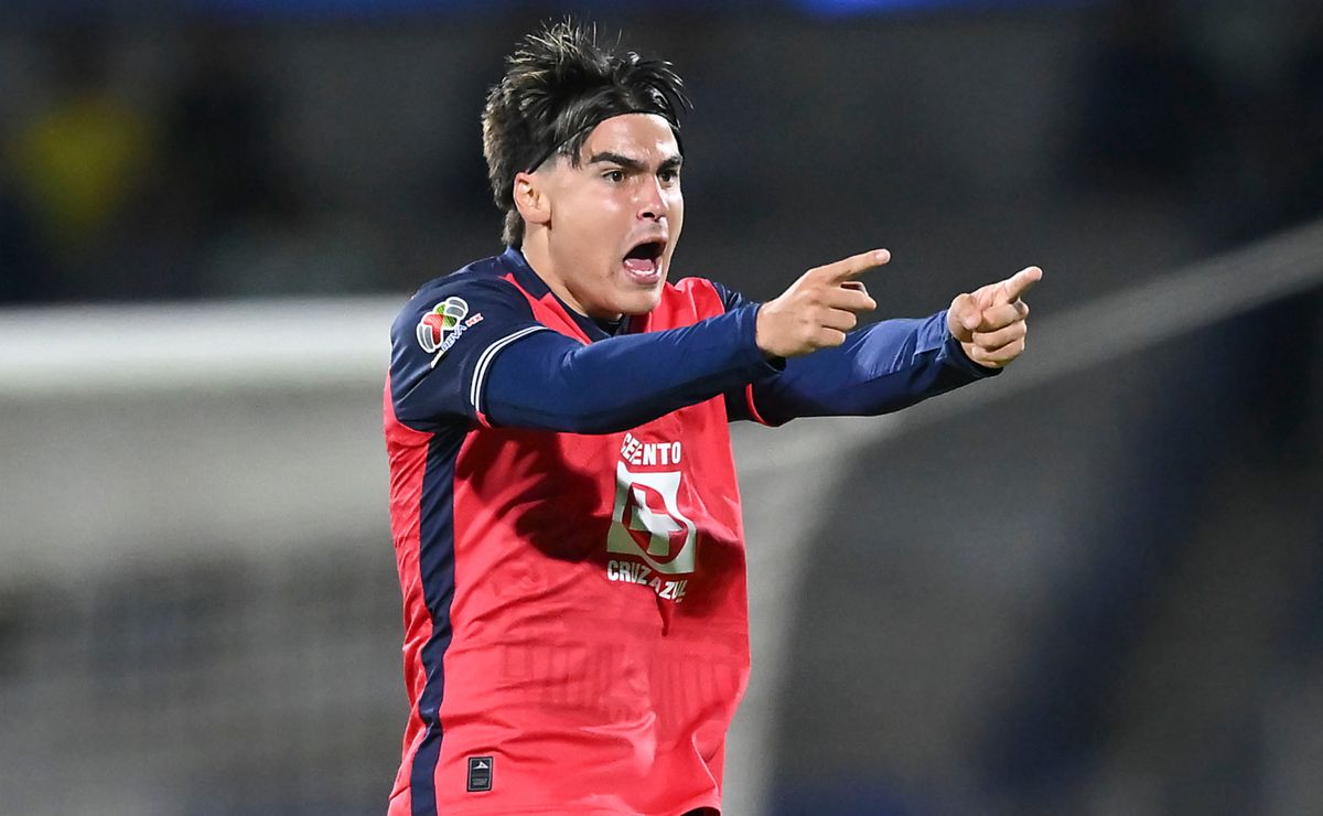 Luka Romero reveló el motivo que lo llevó a jugar en Cruz Azul