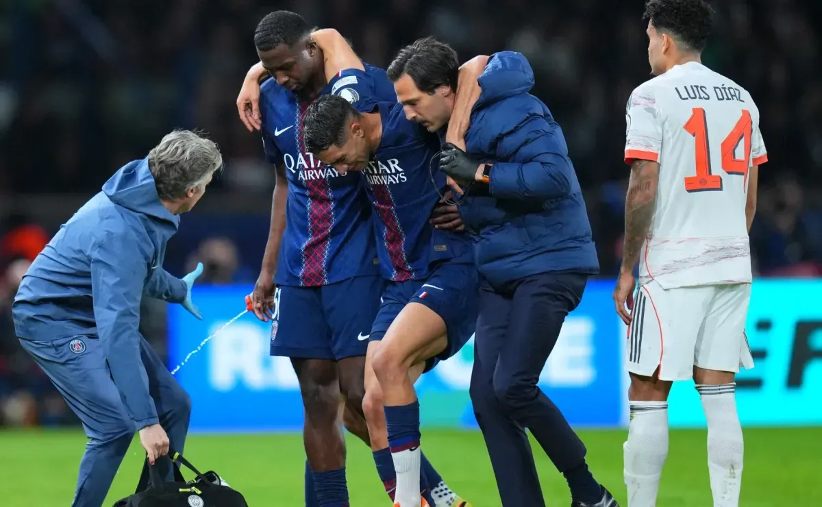 Luis Díaz lo rompió y revelan la posible lesión de Hakimi - Bolavip