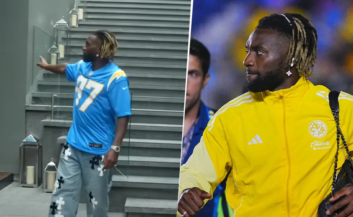 América: revelan la increíble mansión de Allan Saint-Maximin en México ...