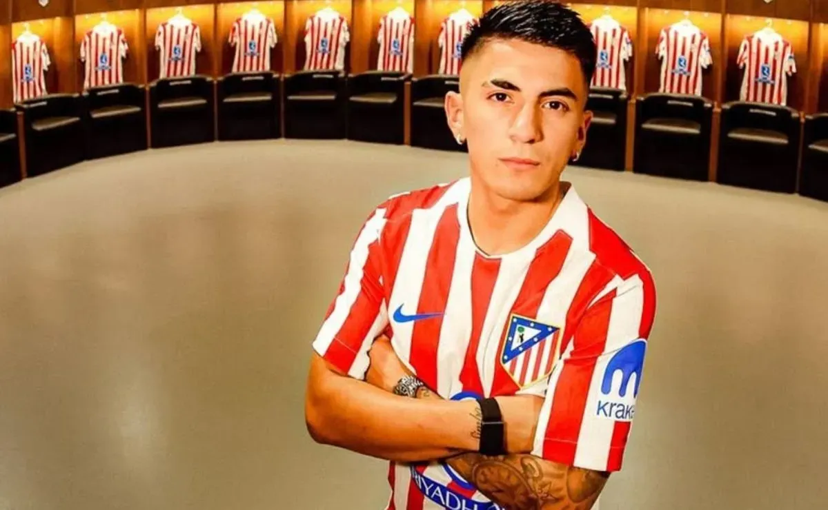 Thiago Almada habló en su presentación como refuerzo del Atlético de Madrid: por qué eligió el ...
