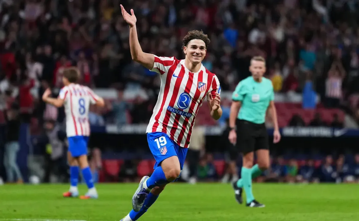 Los goles de Julián Álvarez para su hat-trick en Atlético de Madrid vs. Rayo Vallecano por La ...