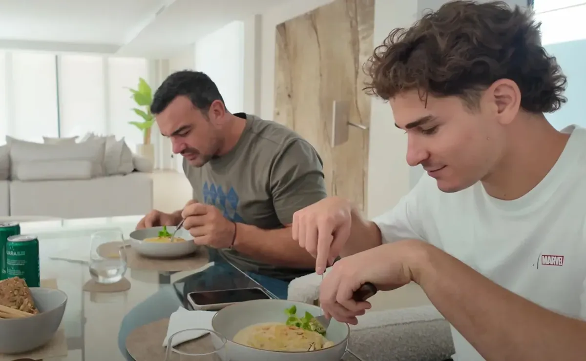 La intimidad de Julián Alvarez, de la dieta saludable, a la chef privada y los permitidos cuando ...