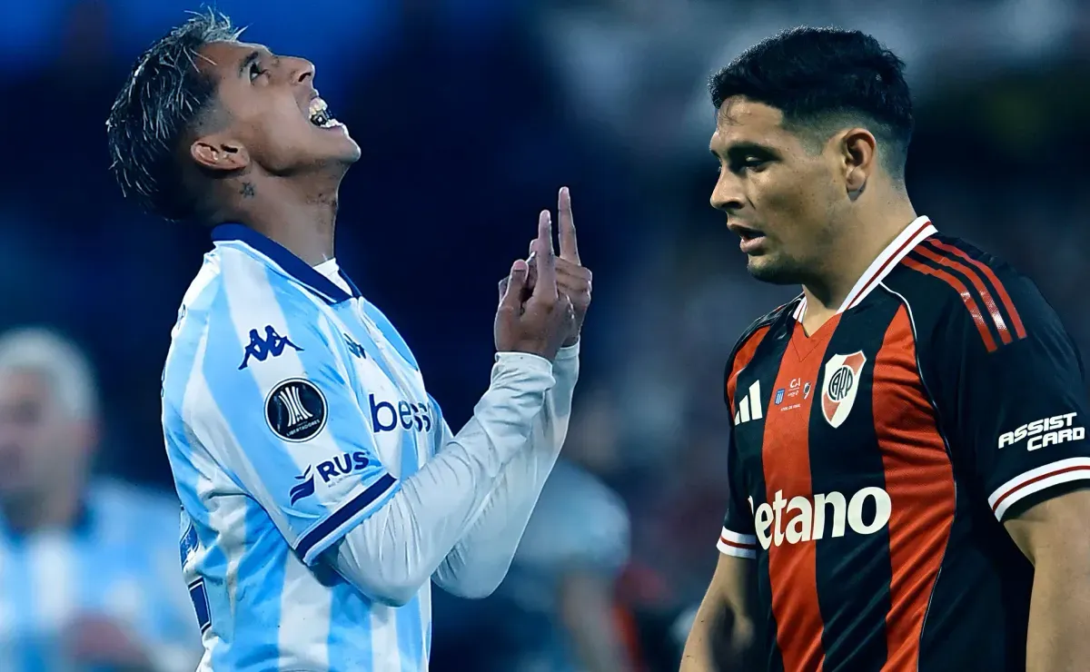 Se supo: qué se dijeron Almendra y Salas cuando terminó el partido entre River y Racing ...