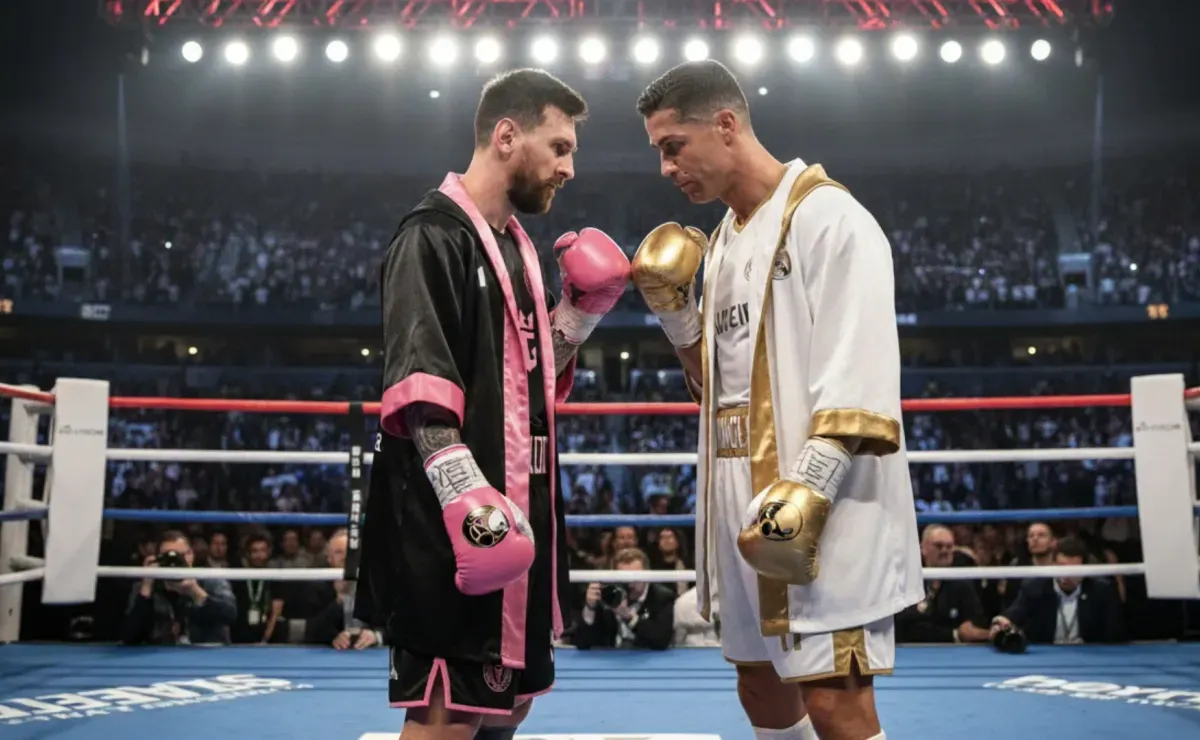 Revelan quién ganaría una pelea de boxeo entre Lionel Messi y Cristiano ...