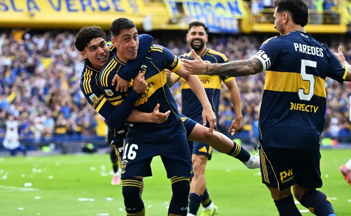 Boca le ganó a River en el Superclásico y clasificó a la Copa ...