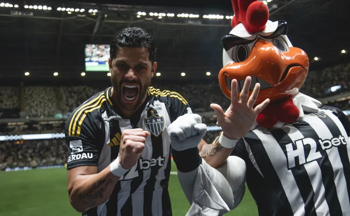 Hulk 134 gols 8º maior artilheiro Ubaldo Miranda Atlético-MG