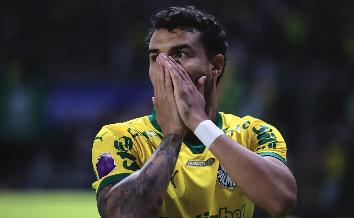 Palmeiras se irrita com Jefte após falha no gol do Santos