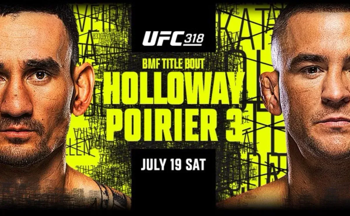 Max Holloway vs Dustin Poirie: Hora y dónde ver UFC 318 - Bolavip Chile