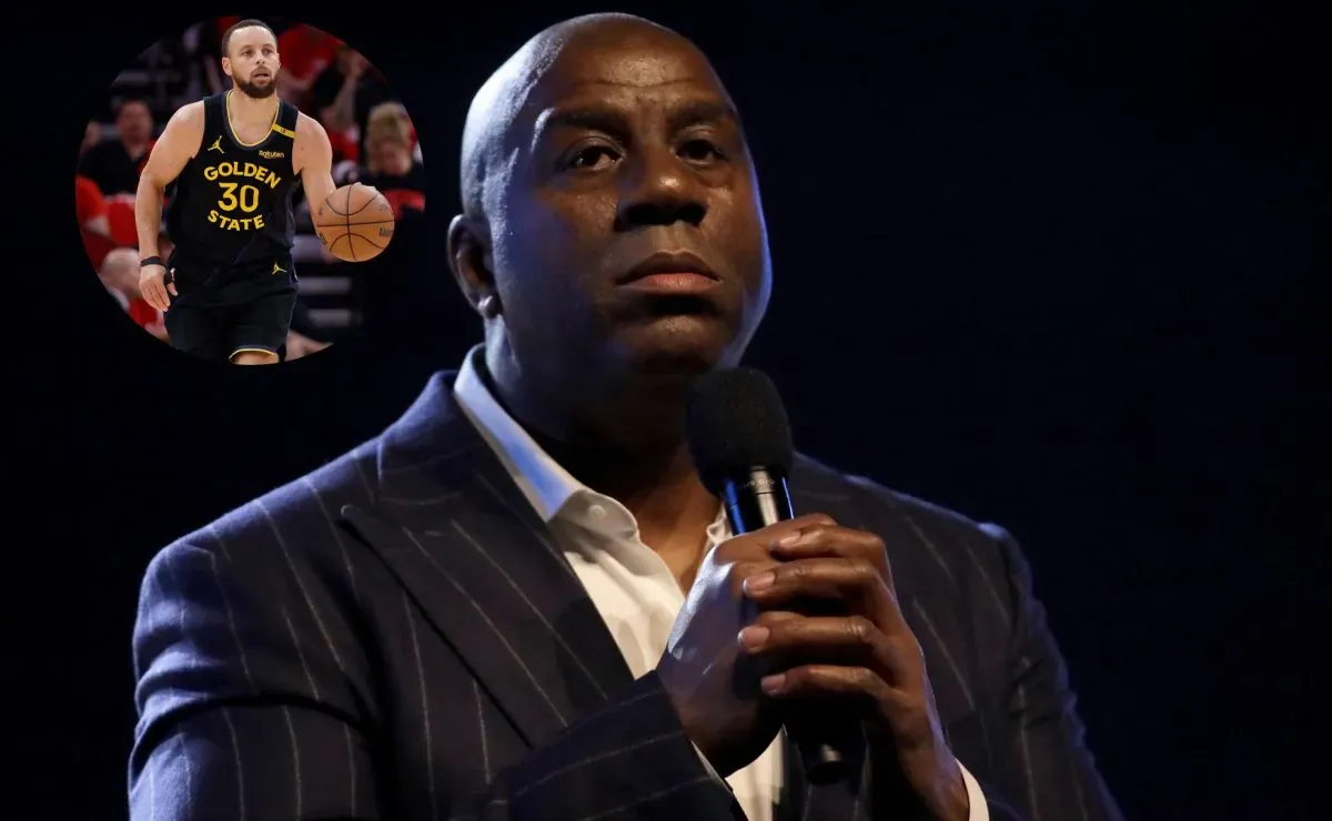 NBA legend Magic Johnson reflects on Stephen Curry’s impact and all ...