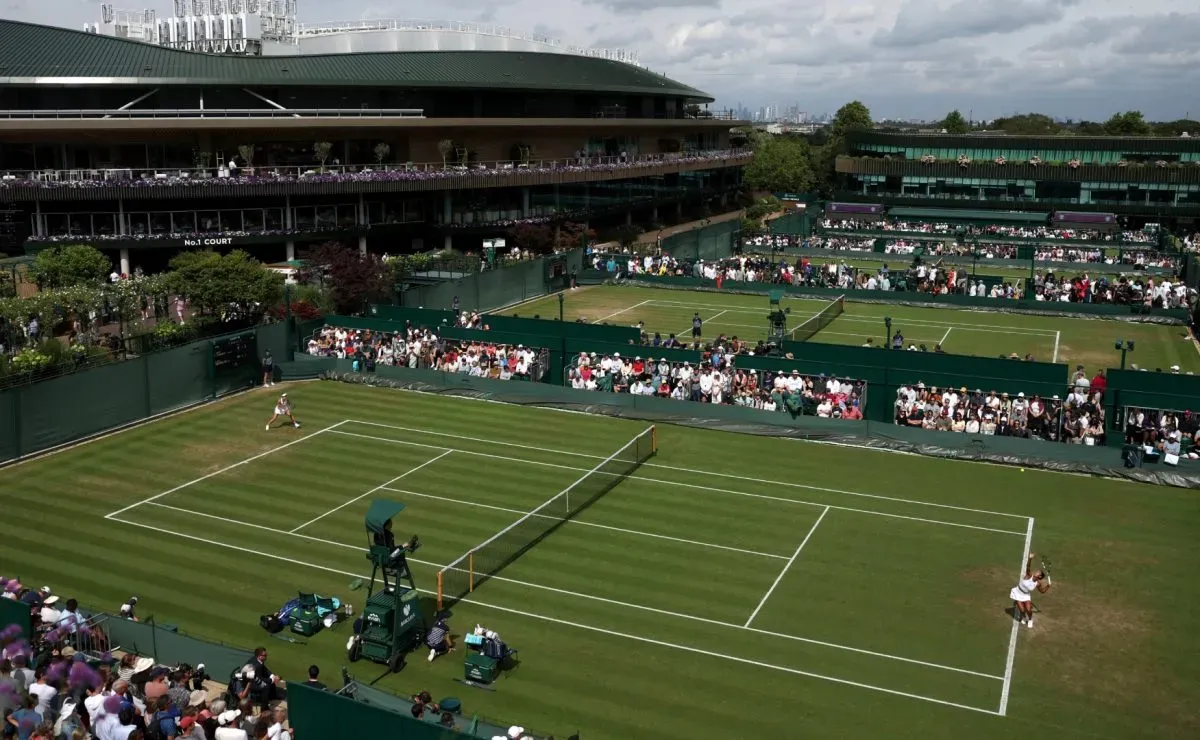 How many courts are there at Wimbledon? - Bolavip US