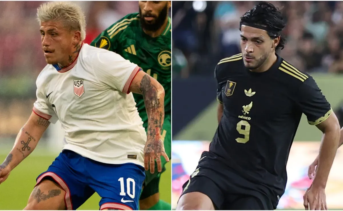 USA vs Mexico: Confirmed lineups for 2025 Concacaf Gold Cup final today ...