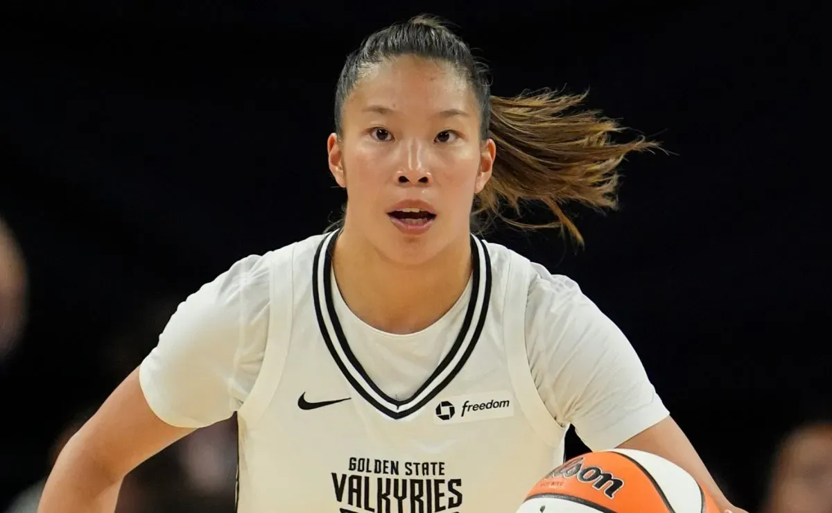 Kaitlyn Chen's profile: Age, height, career milestones and all about the Golden State Valkyries ...