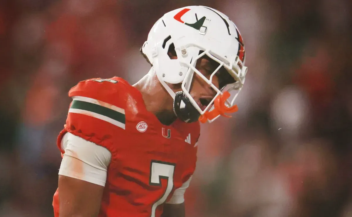 CJ Daniels' warning after one-handed TD catch in Miami's win vs Notre ...