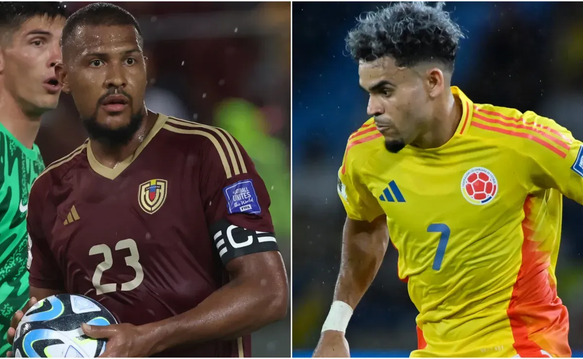 Venezuela vs Colombia: Lineups for Matchday 18 of Conmebol 2026 World Cup Qualifiers today ...