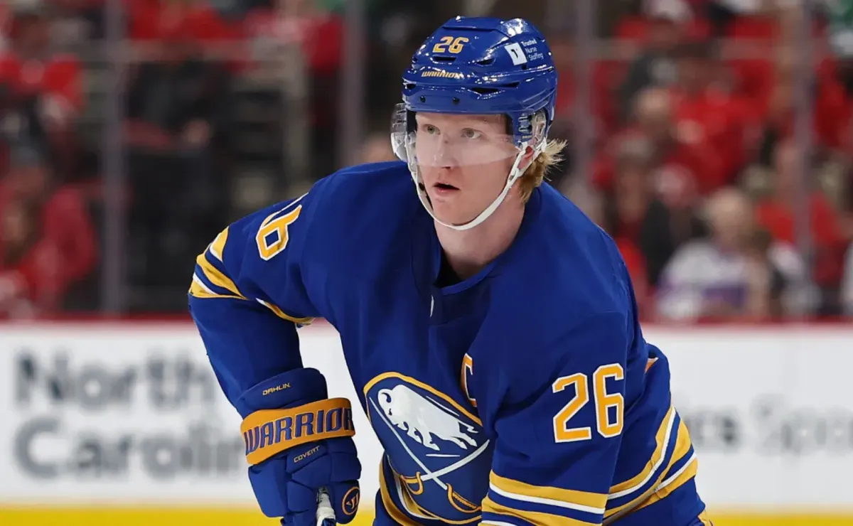 NHL News: Sabres star Rasmus Dahlin opens up about fiancée Carolina ...