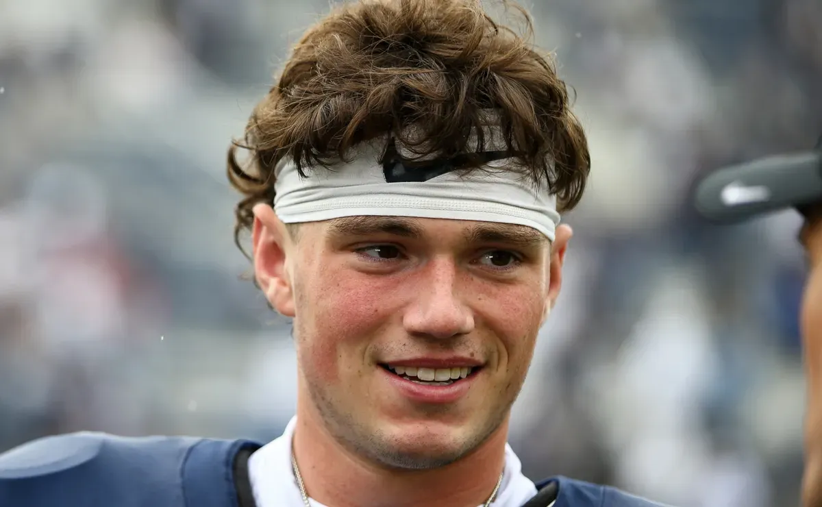 Drew Allar drops harsh four-word message to James Franklin, Penn State ...