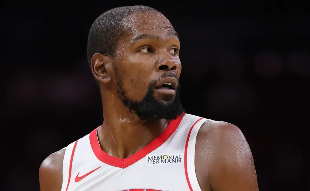Rockets star Kevin Durant commends rookie ahead of NBA debut with Utah ...