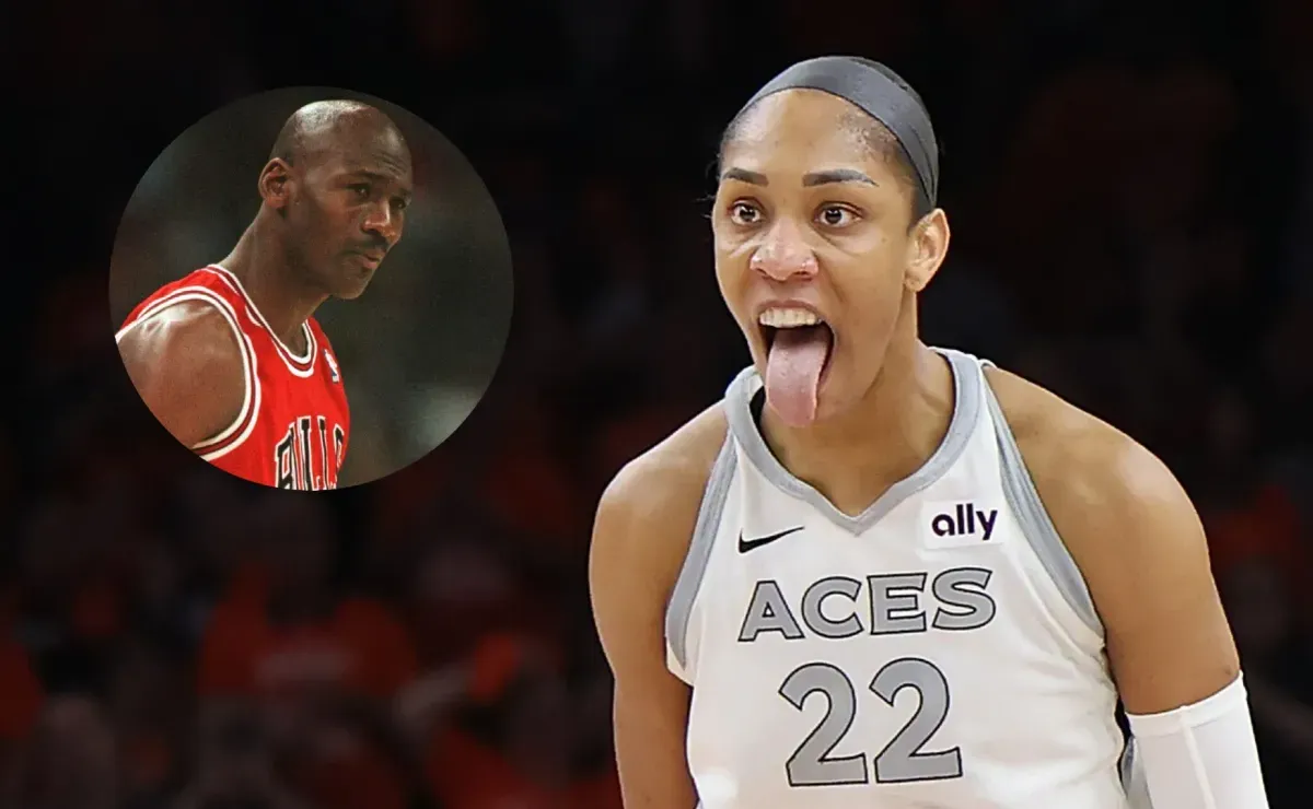 A’ja Wilson turns heads after being compared to Michael Jordan ...