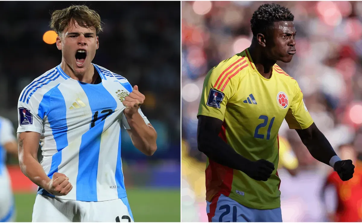 Argentina vs Colombia: Lineups for FIFA U-20 World Cup 2025 semifinals ...