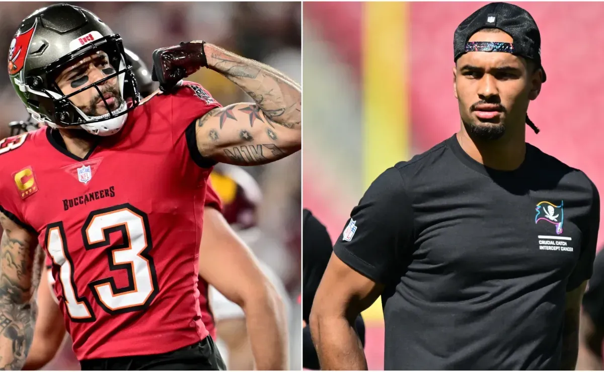 Are Mike Evans and Emeka Egbuka playing tonight for Buccaneers vs Lions ...