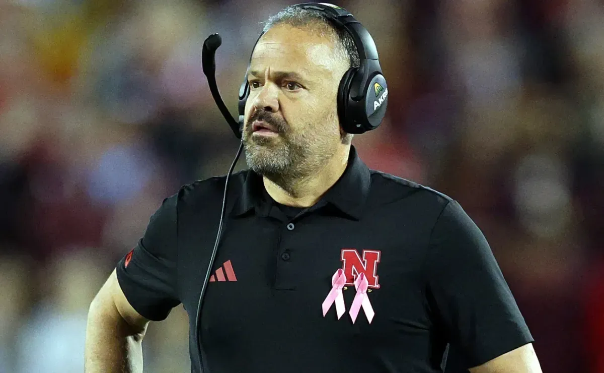 NCAAF News: Matt Rhule issues major self-critique after Nebraska’s ...