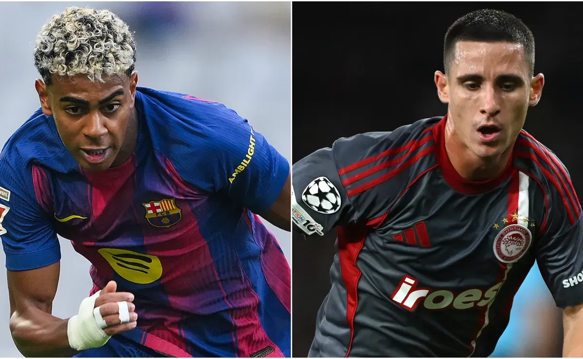 Barcelona vs Olympiacos: Confirmed lineups for Matchday 3 of 2025-26 ...